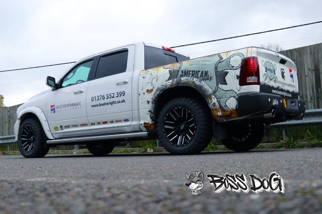 Dodge-Ram-Rust-Wrap | Boss Dog